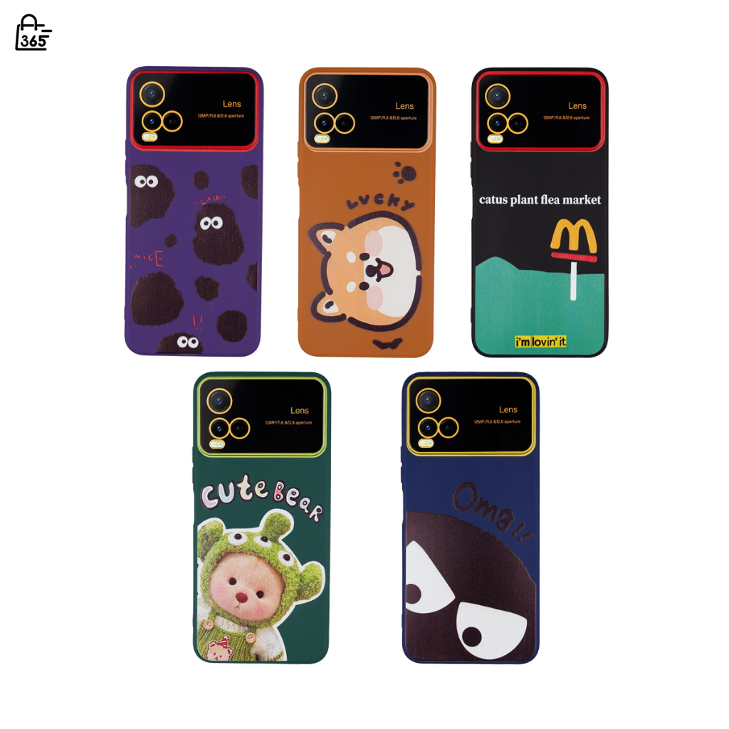เคส สำหรับ Vivo Y21 2021 V2111 เคสซิลิโคนนิ่ม สกรีนลาย ลายการ์ตูน กัน ...