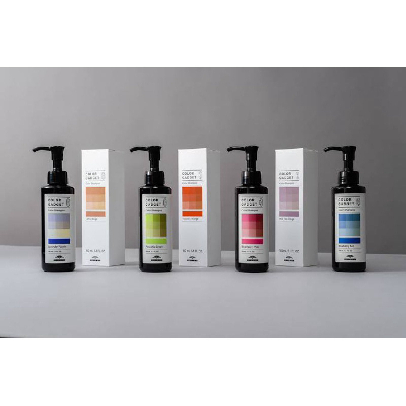 Milbon Color Gadget Color Shampoo 150ml/ 1000ml มิลบอน คัลเลอร์ แกดเจ็ต ...
