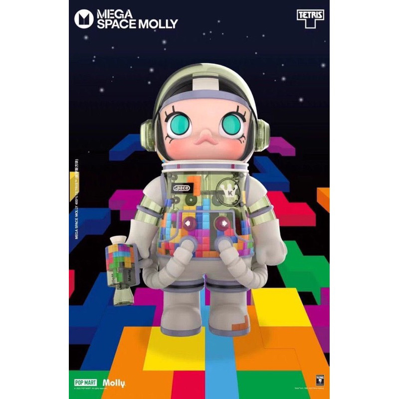 Space molly Tetris 400% ของใหม่กล่องซีล พร้อมส่ง | Shopee Thailand