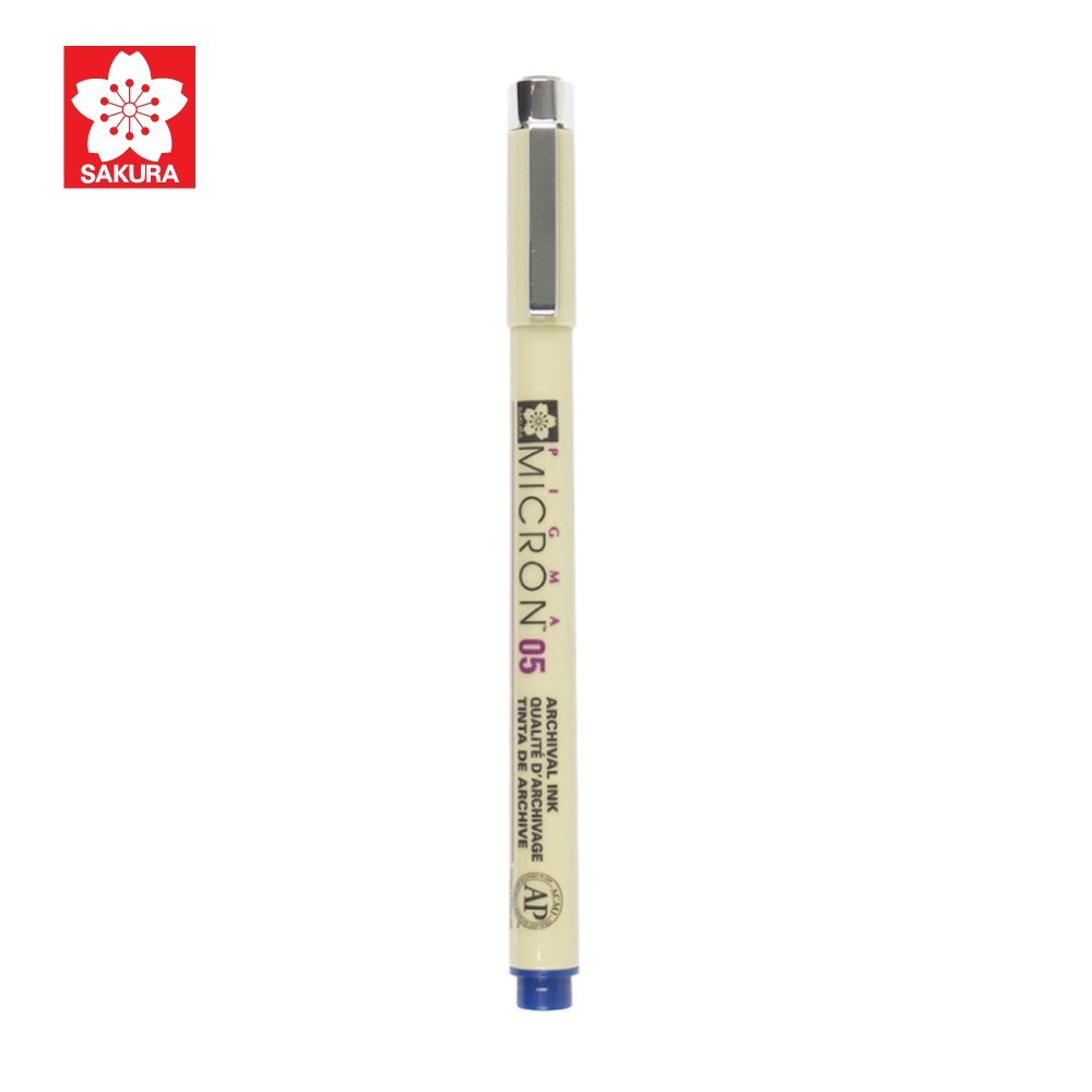 Sakura Color Pigma 05 พิกม่าสี ปากกาตัดเส้น ของแท้100% Japan กันน้ำ ปาก ...