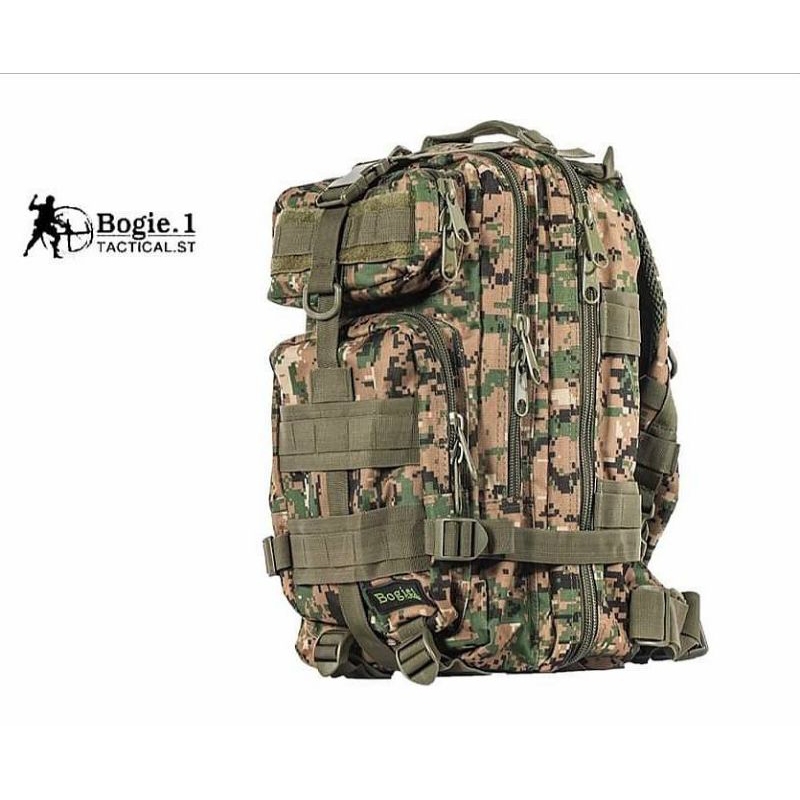 ัเป้3P กระเป๋าเดินป่า เป้ทหาร ผ้า Corduraแท้ Bogie1 | Shopee Thailand