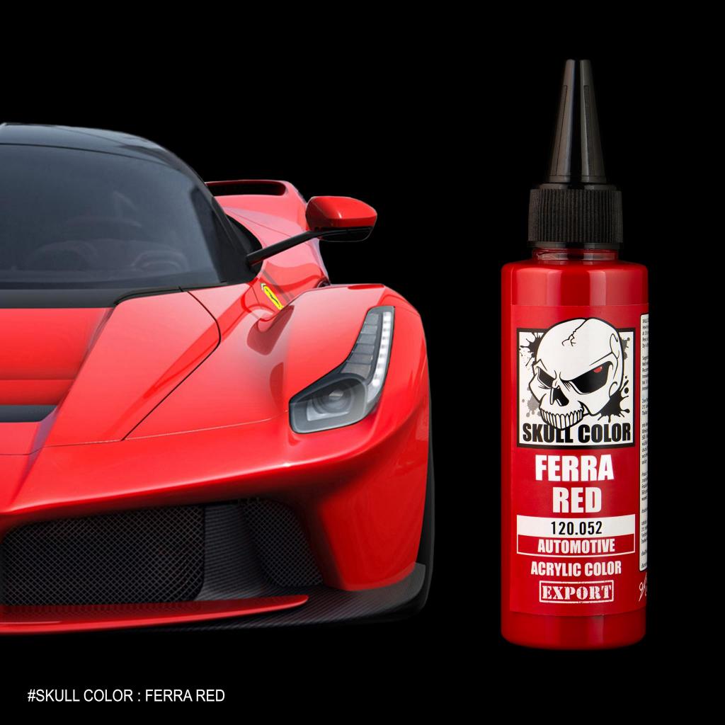 SKULL COLOR 120.052 Ferra Red 60 ml | Shopee Thailand