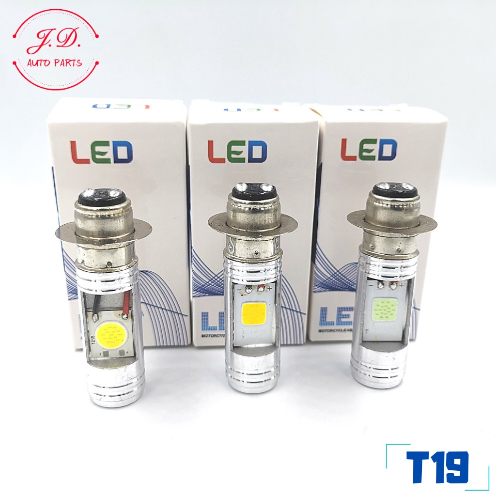 [กรุงเทพและปริมณฑล]H4/B20D/T19 หลอดไฟ led มอเตอร์ไซค์ หลอดไฟหน้า LED ...