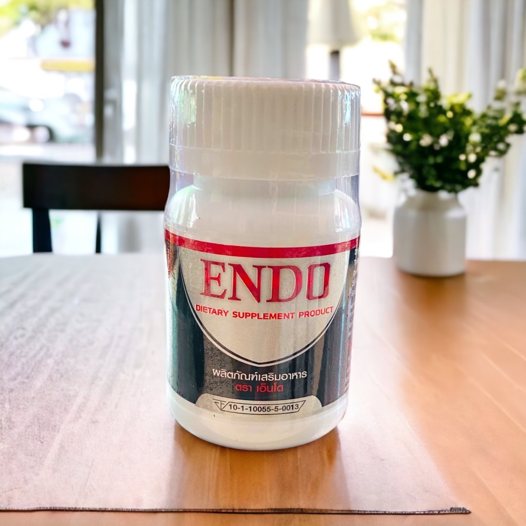 ENDOผลิตภัณฑ์เสริมอาหารบำรุงร่างกาย ตราเอนโดะ สมุนไพรไทบ้าน (1กระปุก10 ...