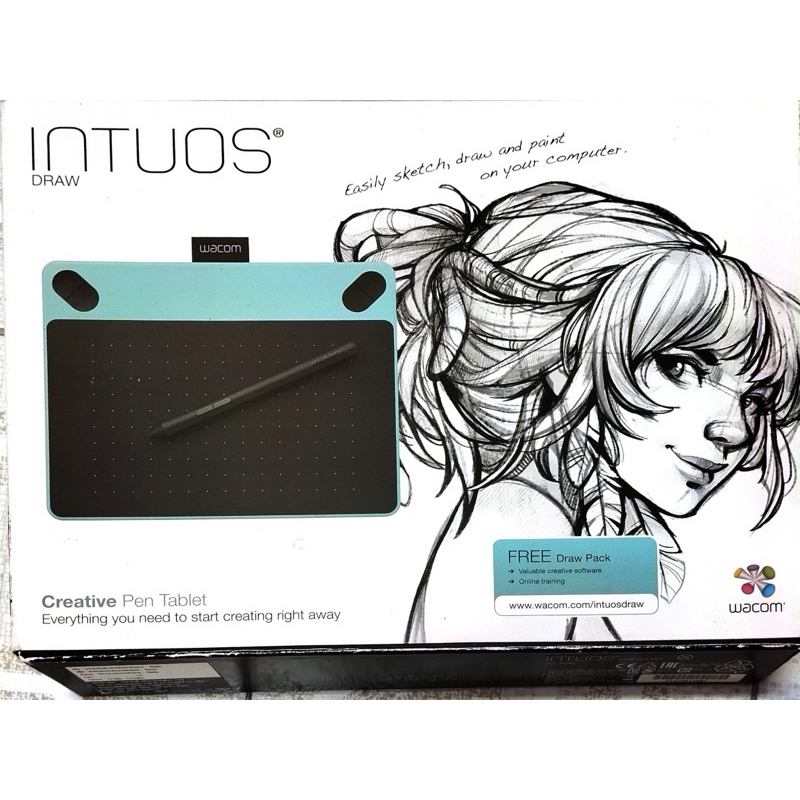wacom intuos draw เมาส์ปากกา (มือ2) | Shopee Thailand