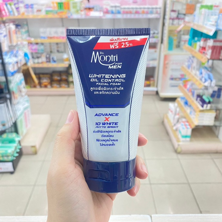 Dr.Montri For Men ดร.มนตรี ฟอร์เมน โฟมล้างหน้าสำหรับผู้ชาย ผิวกระจ่างใส ...