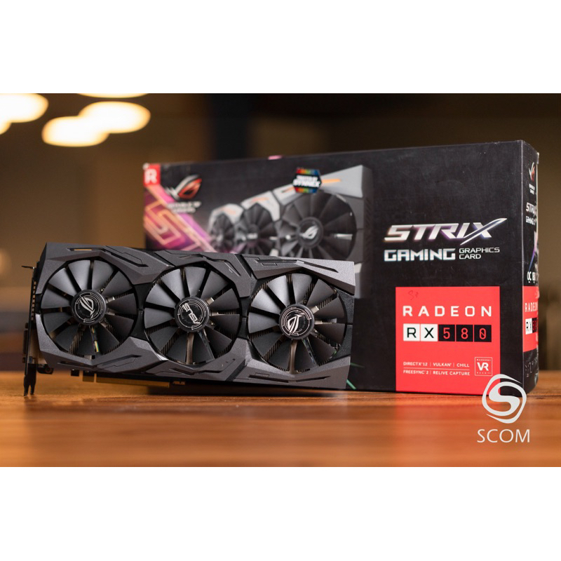 (GPU) ASUS RX 580 8GB STRIX GAMING RX580 8GB | Shopee Thailand