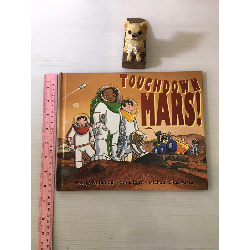 TOUCHDOWN MARS By Peggy Wethered and Ken Edgett หนังสือภาษาอังกฤษมือสอง ...