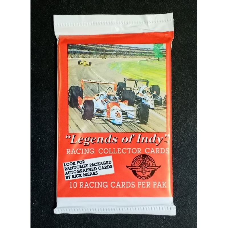 (Sealed Pack) ซองสุ่มการ์ดลายเซ็น LEGENDS OF INDY RACING COLLECTOR ...