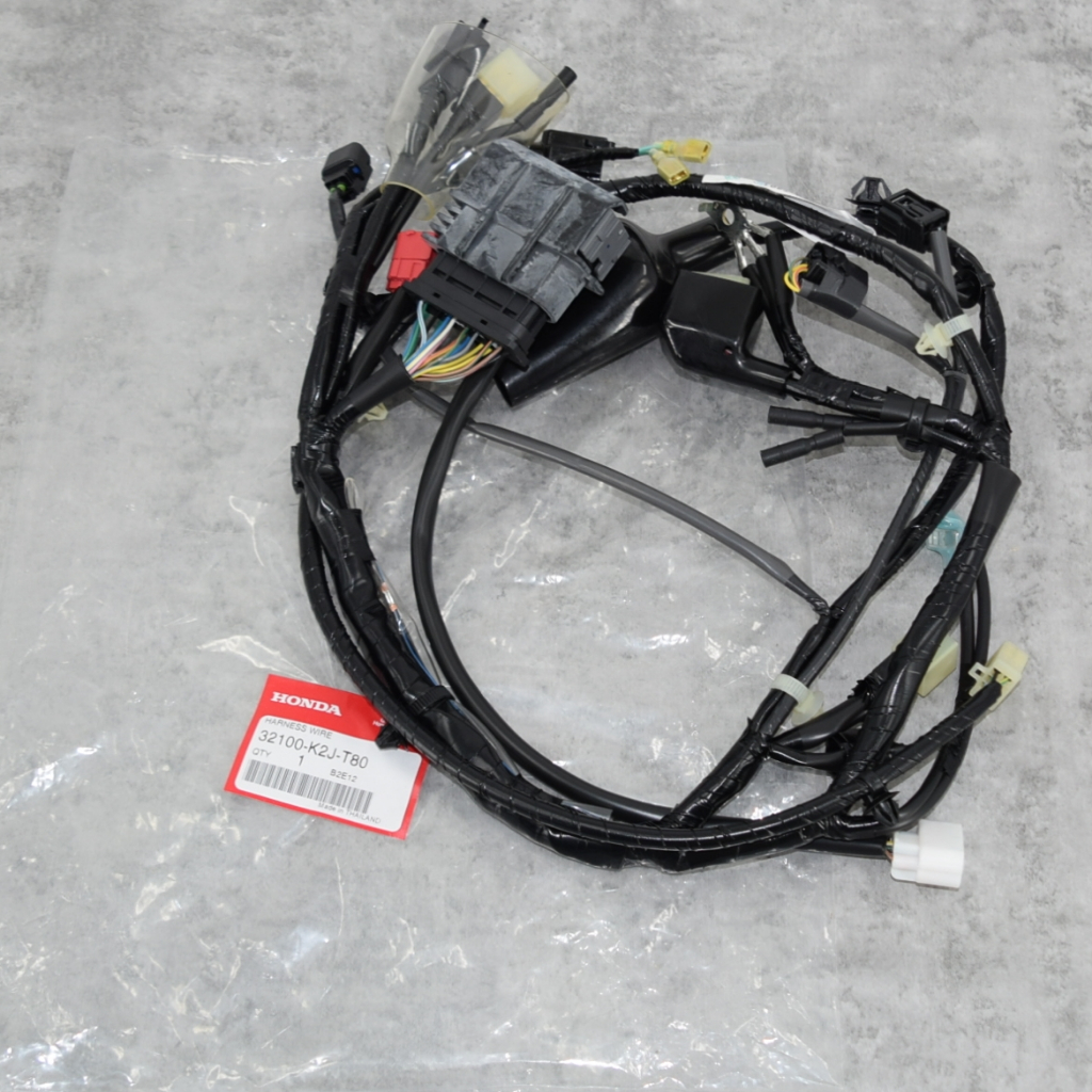 ชุดสายไฟเมน เวฟ110i (ปี21) สตาร์ทเท้า ไมล์สาย แท้ศูนย์ฮอนด้า ราคา/1ชุด 32100-K2J-T80 | Shopee ...