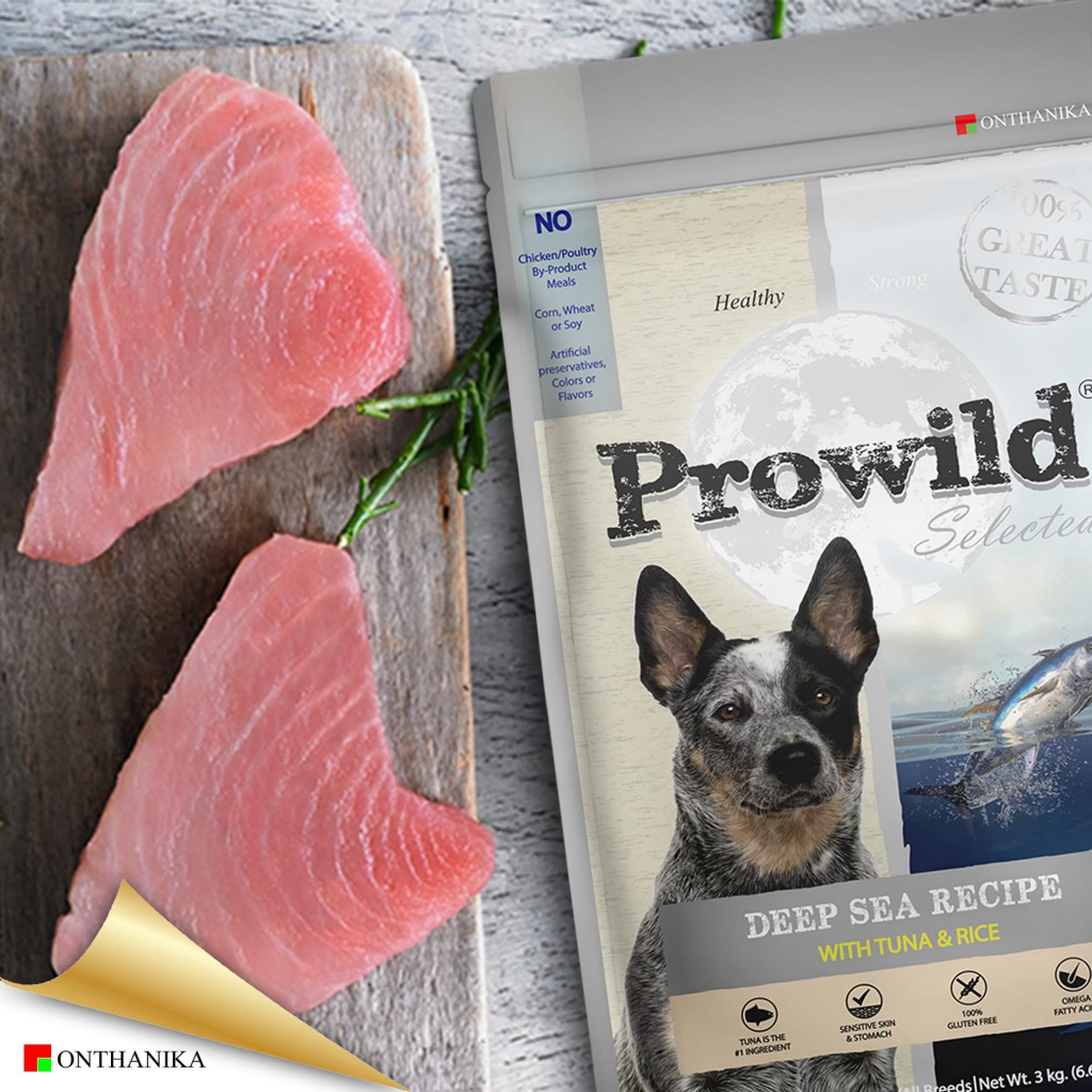 Prowild โปรไวลด์ อาหารสุนัข เหมาะกับน้องหมาแพ้ง่าย ขนาด15Kg. | Shopee ...