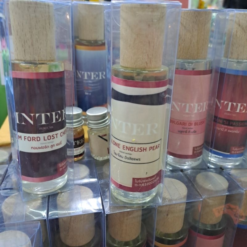 น้ำหอม INTER PERFUME 30 ml กลิ่นหอมติดทนนาน หอมสดชื่น กลิ่นไม่ฉุนแน่นอน ...