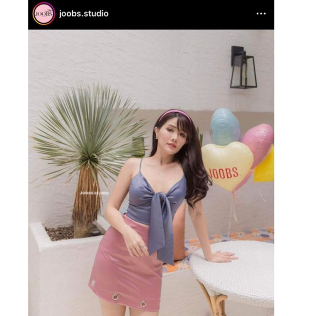 Joobs studio sizeS ไม่มีตำหนิค่ะ ใส่ครั้งนึง | Shopee Thailand