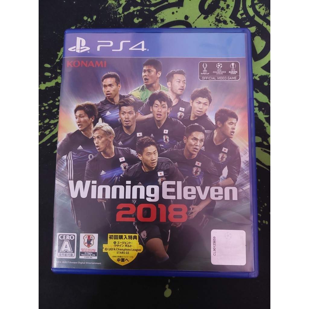 แผ่นแท้ Ps4 Winning Eleven 2018(Zone2) | Shopee Thailand