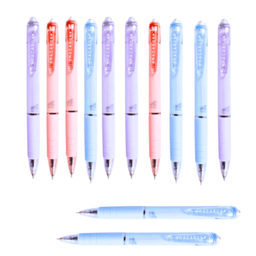 Bepen ปากกาลูกลื่น SPEED MACARON สีพาสเทล B-803A หมึกน้ำเงิน ขนาดเส้น0 ...
