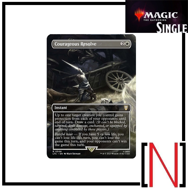 [MTG][Single][LTC] Courageous Resolve ระดับ Rare [ภาษาอังกฤษ] | Shopee ...