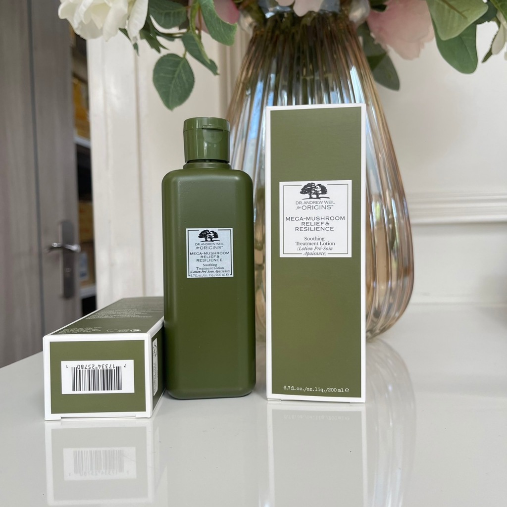 ORIGINS MEGA-MUSHROOM RELIEF & RESILIENCE TREATMENT LOTION 200ml | Shopee Thailand