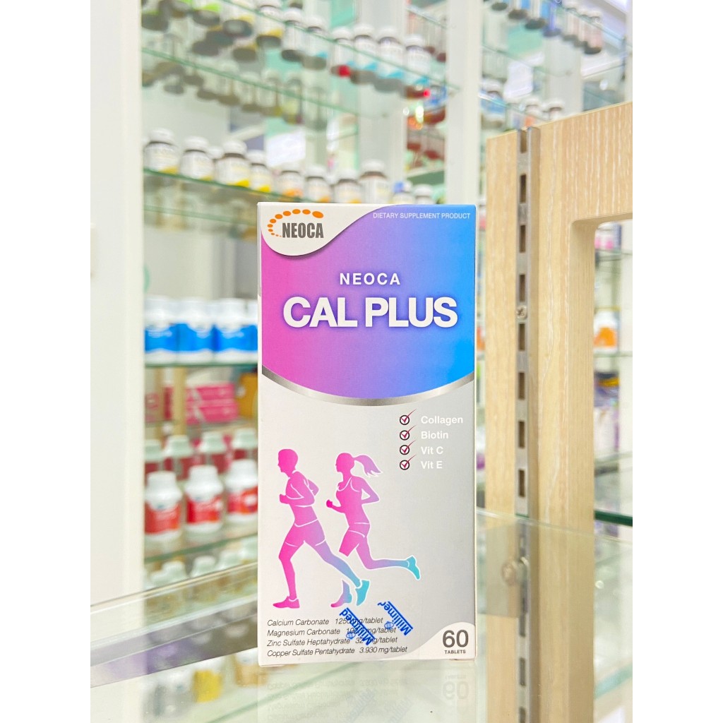 NEOCA CAL PLUS นีโอก้า แคล พลัส ขวดละ 60 เม็ด | Shopee Thailand