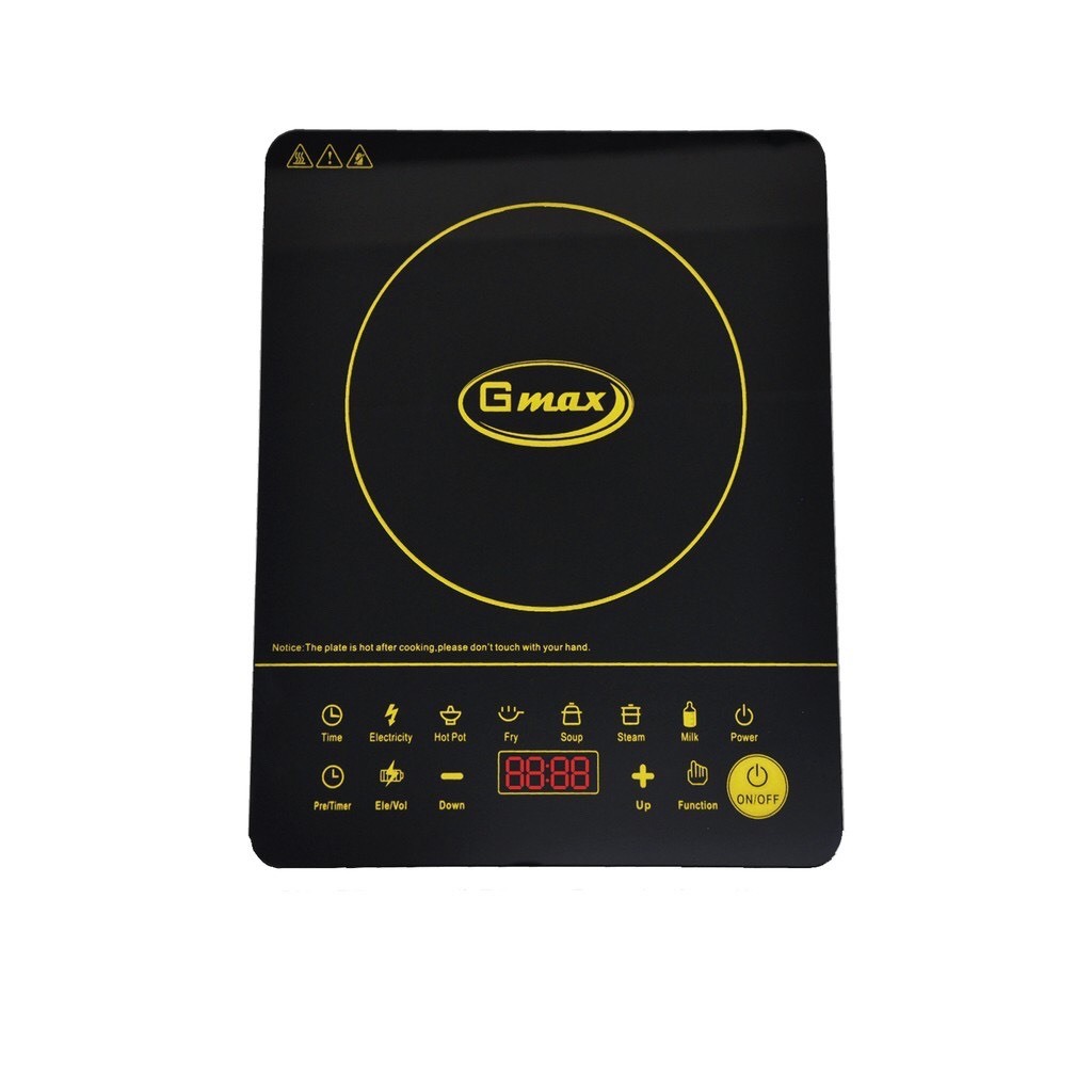 Gmax เตาแม่เหล็กไฟฟ้า 1650 วัตต์ กระจกCrystal รุ่น IC-C12 สินค้ารับประกัน 1 ปี | Shopee Thailand