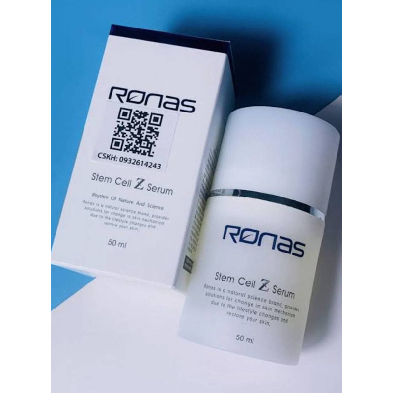 เซรั่มสเต็มเซลล์ Ronas Stem cell Z Serum หน้าใส นุ่มเนียน ลดรื้วรอย | Shopee Thailand