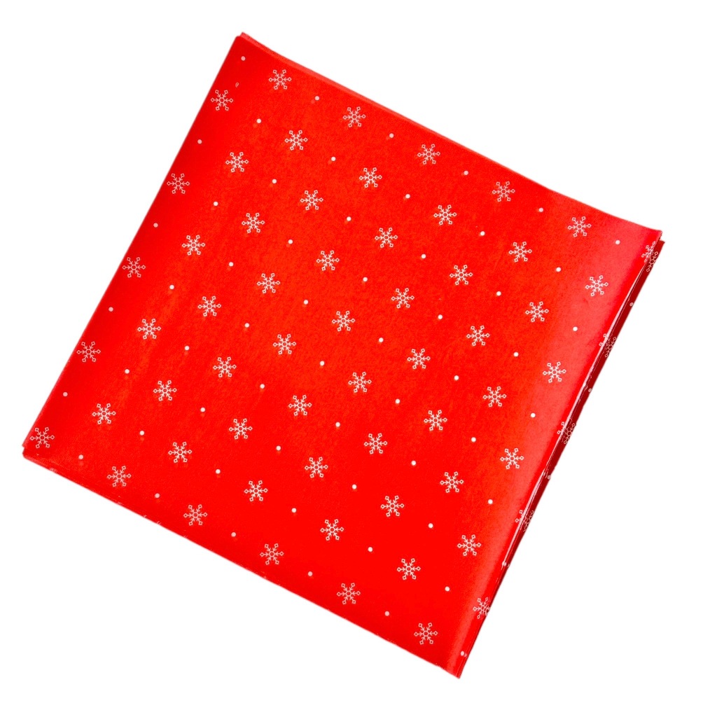 X'mas Wax paper Snowflake 20 แผ่น พื้นเขียว/แดง | Shopee Thailand