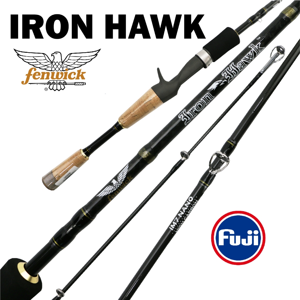 คันเบ็ด Fenwick IRON HAWK (สองท่อน) | Shopee Thailand