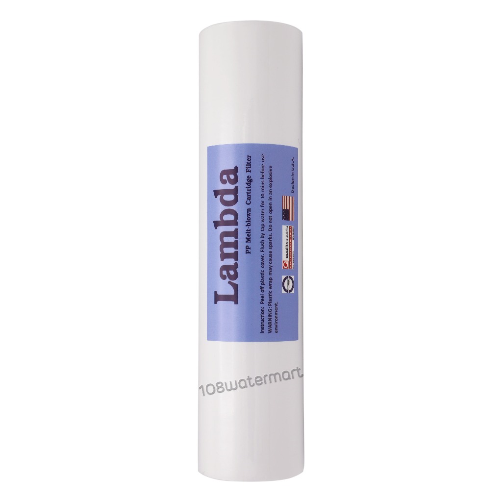 Lambda ไส้กรองน้ำ พีพี ขนาด 2.5 x 10 นิ้ว กรองละเอียด 5 ไมครอน PP Sediment Filter | Shopee Thailand