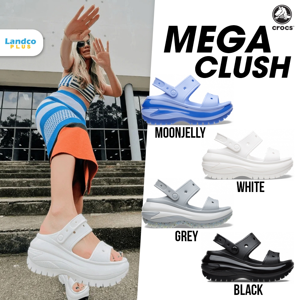 Crocs Collection รองเท้าแตะ UX Mega Crush 207989-001 / 207989-007 / ...