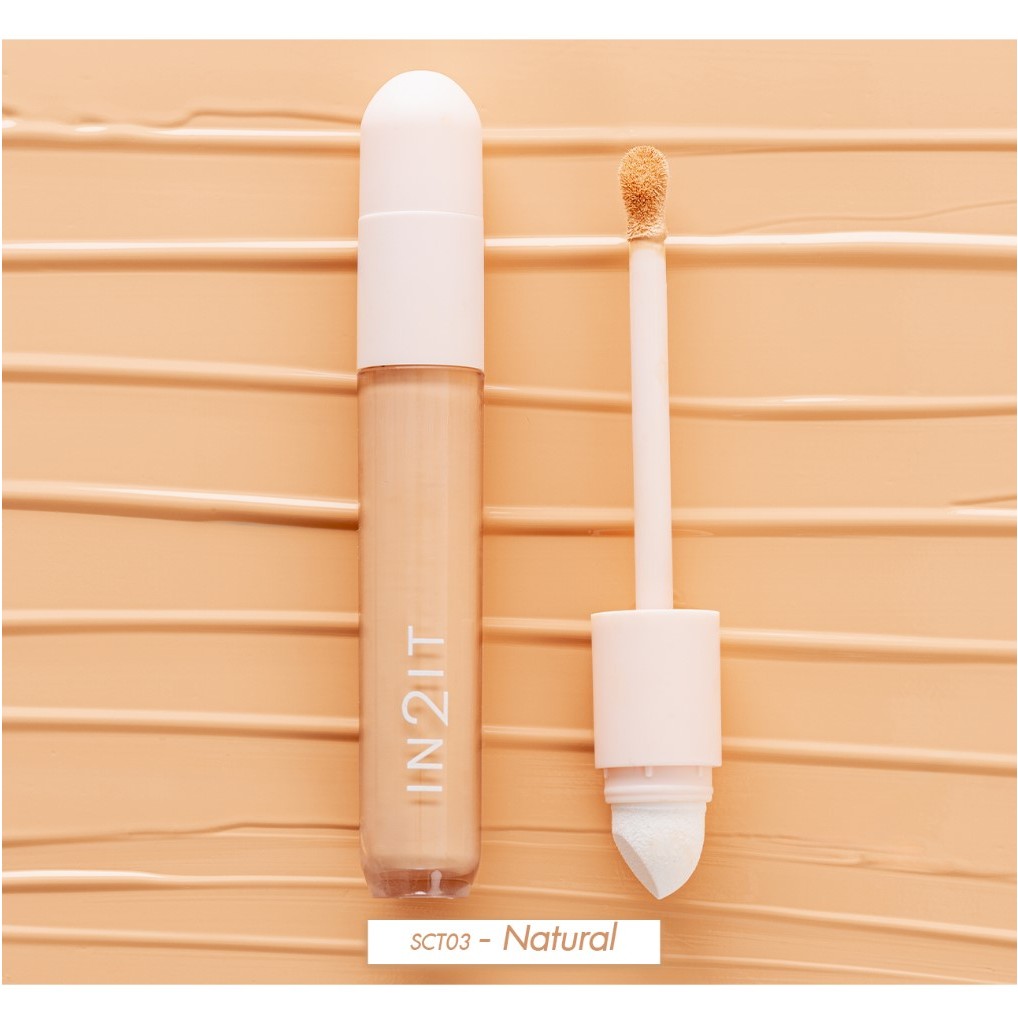 IN2IT True Skin Concealer - Liquid Concealer SCT คอนซีลเลอร์เนื้อครีม ...