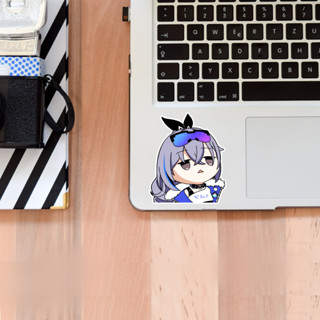 Silver Wolf meme สติ๊กเกอร์ 2 แผ่น Sticker honkai star rail HSR Silver ...