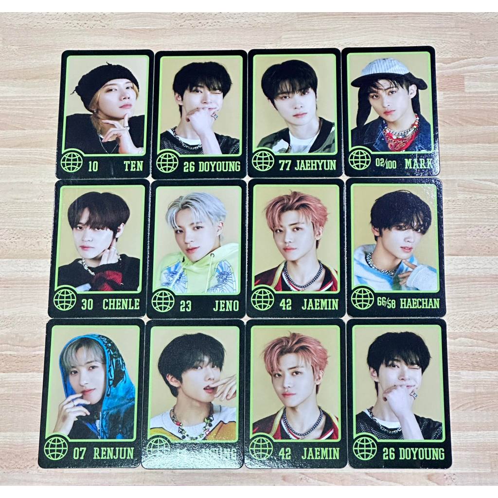 พร้อมส่ง การ์ดคอนเซ็ป NCT Nation แบบแยกใบขาย (เทรดดิ้งการ์ด nct ...