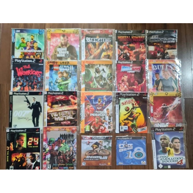 ขายเหมาแผ่นเกมส์ ps2 จำนวน 20แผ่น | Shopee Thailand