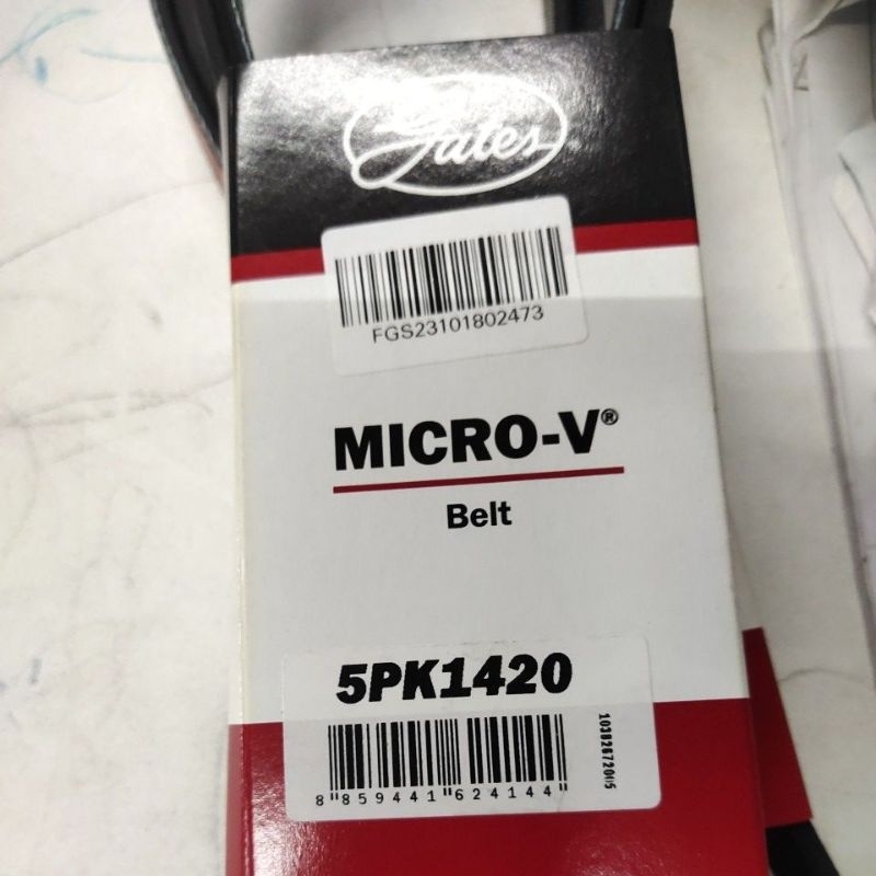 สายพานเพาเวอร์ Pajero 4N15 เบอร์ 5PK1420 ยี่ห้อ Gates | Shopee Thailand