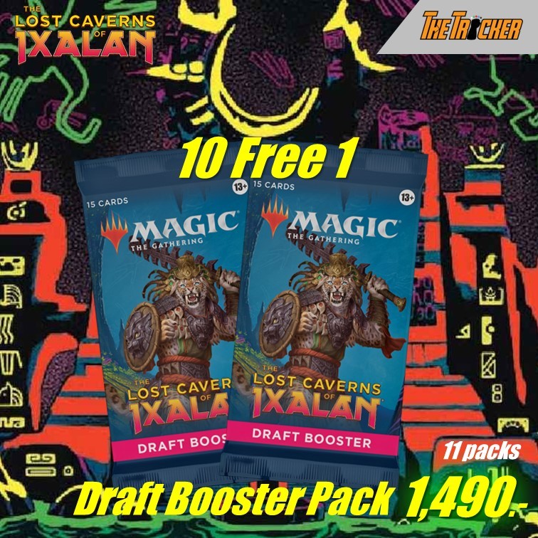 MTG The Lost Caverns of Ixalan (LCI) Draft Booster Pack 10 Free 1 | Shopee Thailand