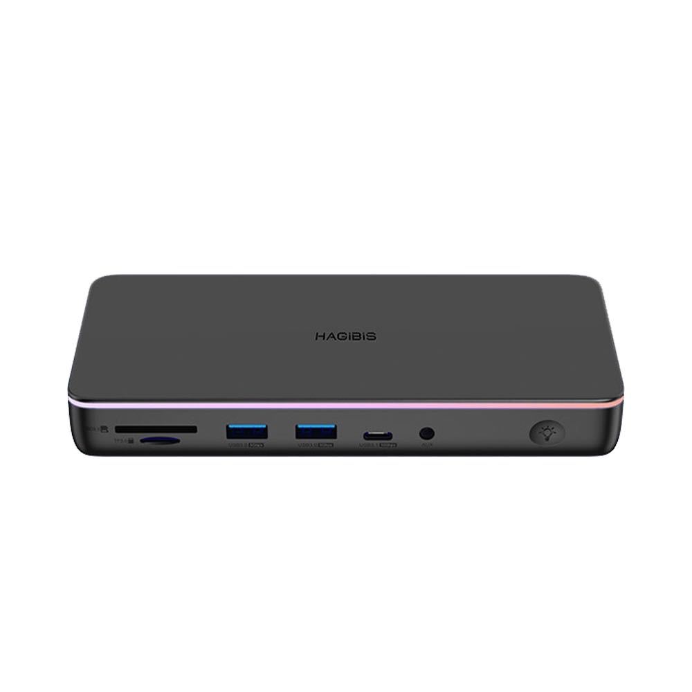 Hagibis Triple Display USB-C Docking Station | Shopee Thailand