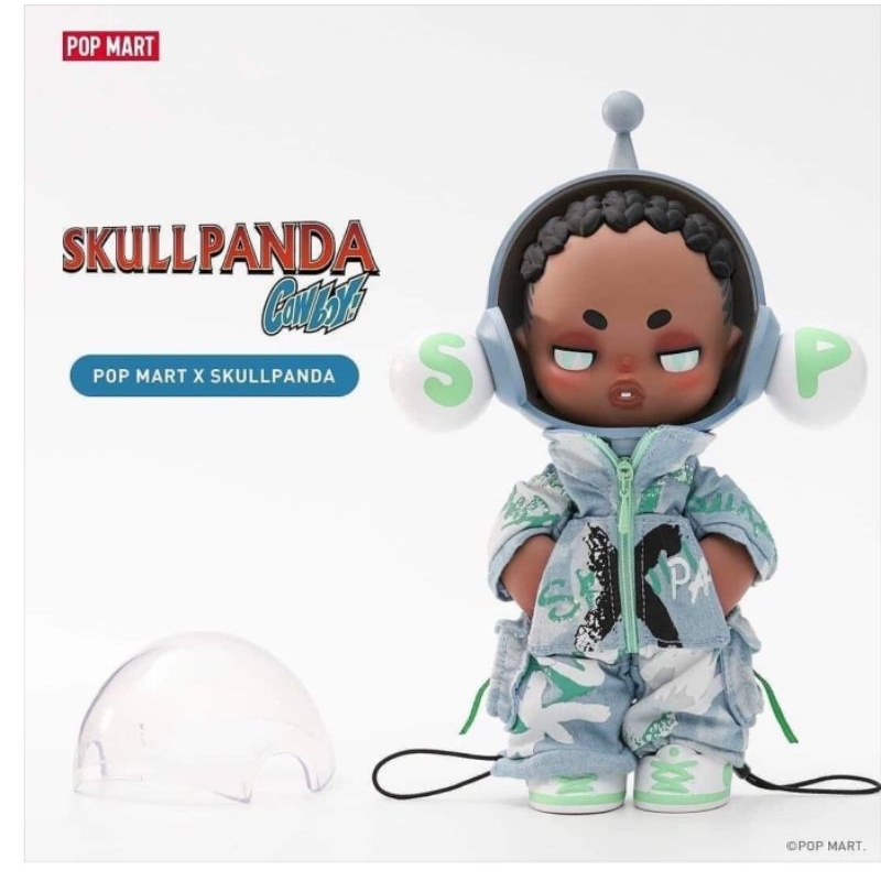 [ พร้อมส่ง ] POP MART - Skullpanda OOTD 200% Cowboy | Shopee Thailand