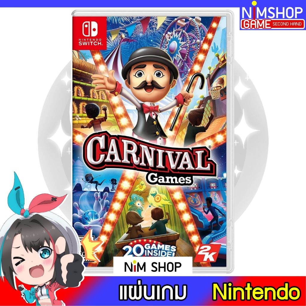 (มือ2) Nintendo Switch : Carnival Games แผ่นเกม มือสอง สภาพดี | Shopee ...