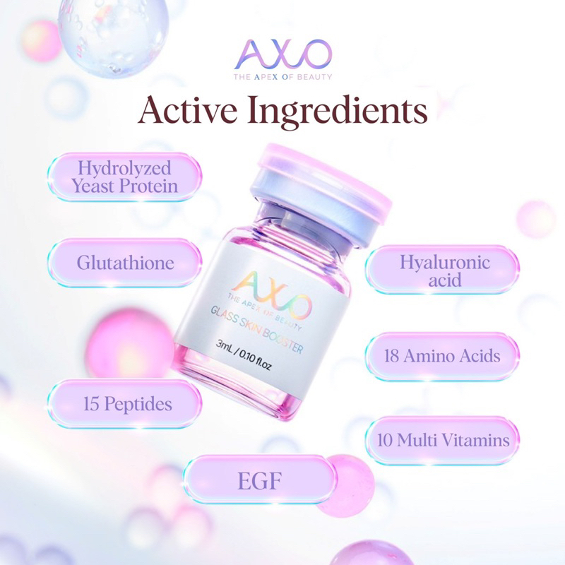 AXO GLASS SKIN BOOSTER แอ็กโซ กลาสสกิน บูสเตอร์ สูตรพัฒนาใหม่ล่าสุด ...