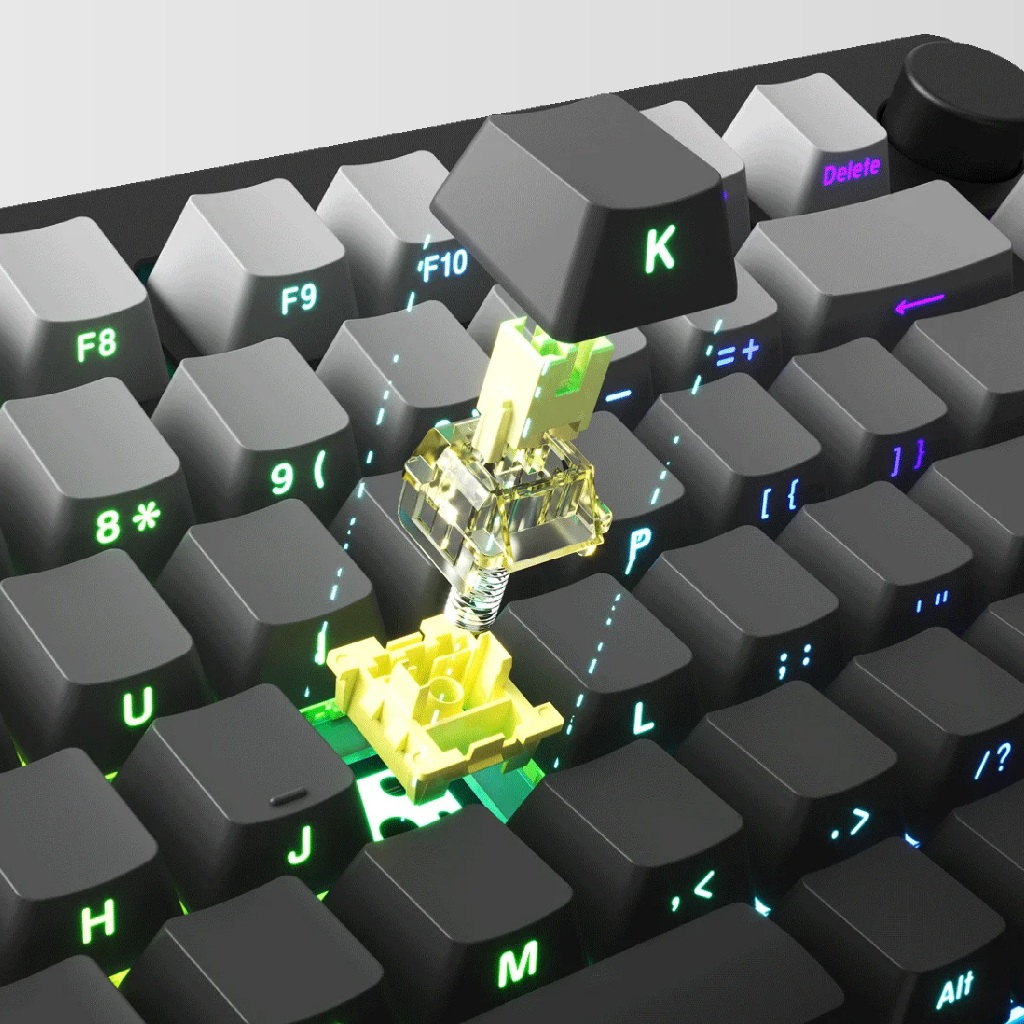 [ประกัน 1 ปี] คีย์บอร์ด MonsGeek M1W HE -SP ไร้สาย Wireless 75% เคส ...