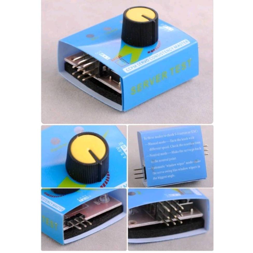 Servo Tester CCPM Consistency Master Checker 3CH 4.8-6v | Shopee Thailand