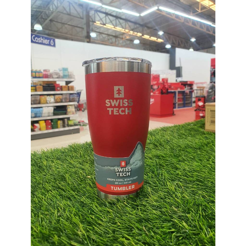 แก้วเก็บความเย็นน้ำ แก้วสูญญากาศ 20 Oz SWISSTECH รับประกัน ของแท้100% | Shopee Thailand