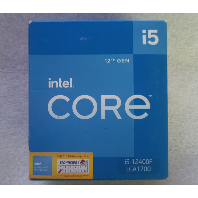 CPU Intel Core i5-12400F ของใหม่ | Shopee Thailand