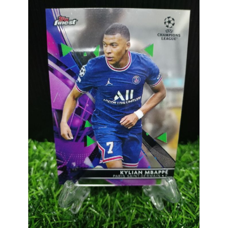 2021-22 FINEST UEFA CHAMPIONS LEAGUE #50 KYLIAN MBAPPE | Shopee Thailand