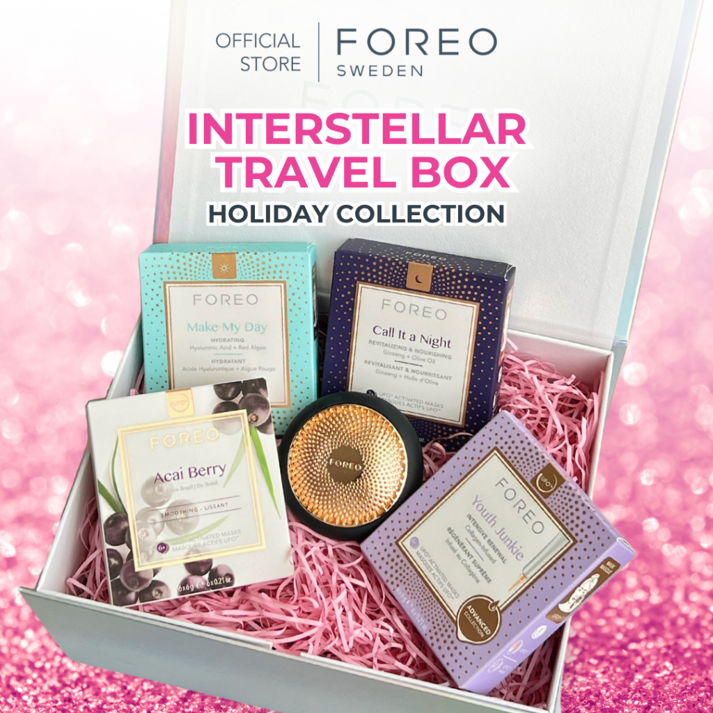 FOREO INTERSTELLAR TRAVEL BOX (HOLIDAY BOX SET COLLECTION) | Shopee ...