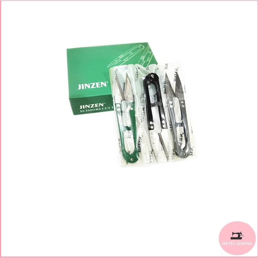 กรรไกรก้ามปู ยี่ห้อ : JINZEN ด้ามสี กรรไกรตัดได้ ***ราคาต่ออัน ...