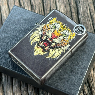 ไฟแช็ก Zippo รุ่น 49263 Sabretooth Tattoo Design | Shopee Thailand