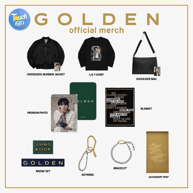 [พรี ไม่รับปลายทาง] JUNGKOOK [GOLDEN] OFFICIAL MERCH | Shopee Thailand