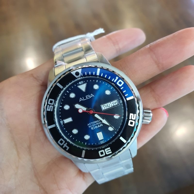 นาฬิกาข้อมือผู้ชาย Alba Mini Tuna Automatic | Shopee Thailand