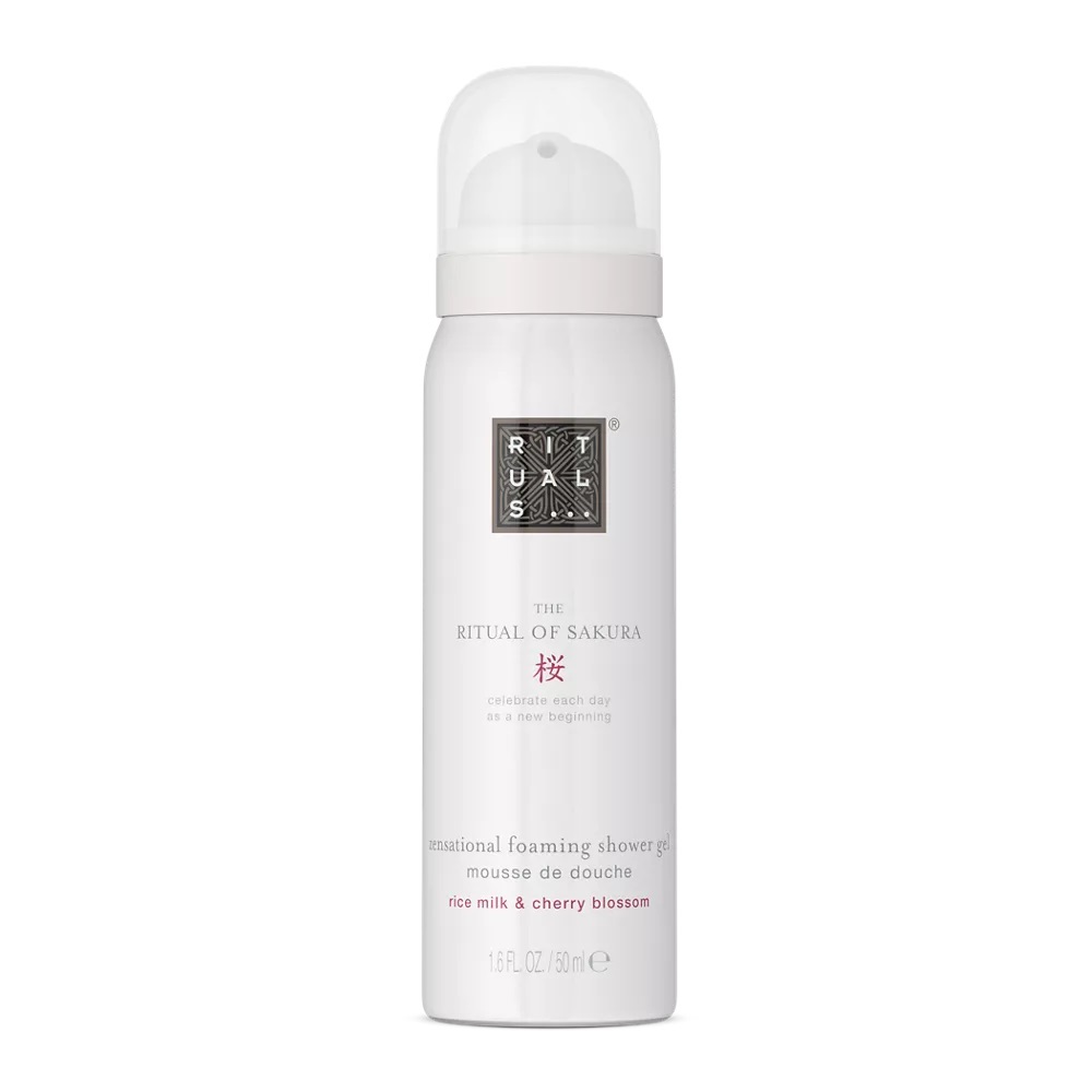 พร้อมส่ง ของแท้ Rituals Foaming Shower Gel 50ml (The Ritual of Sakura ...