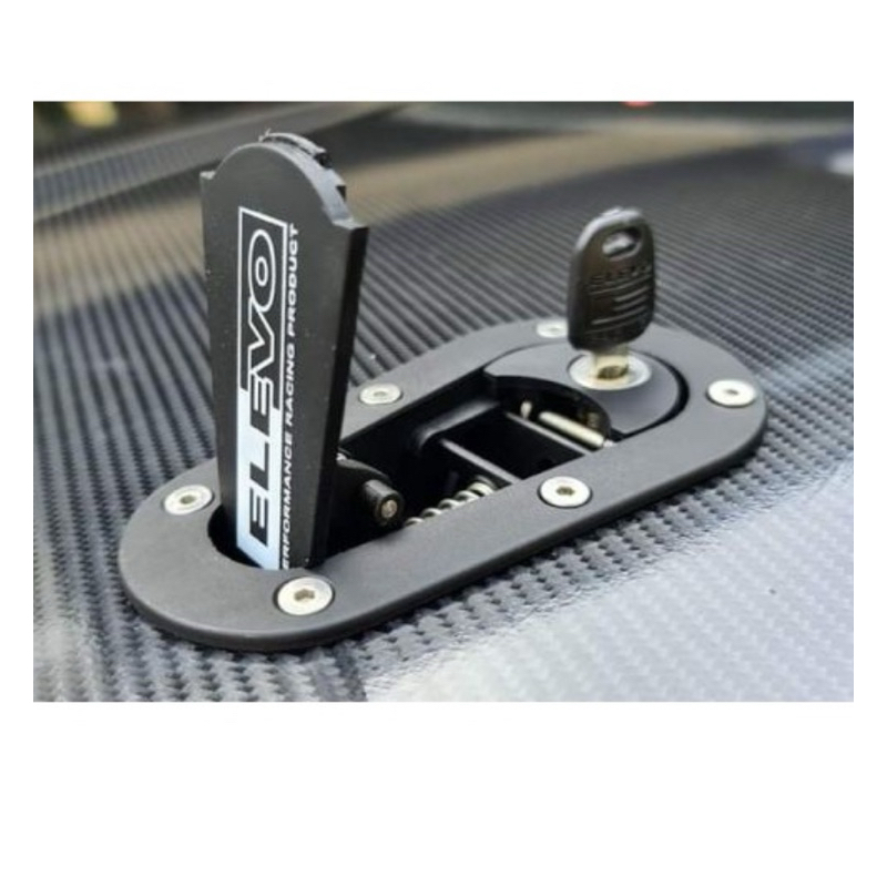 กันบิน กันปลิว แบบเจาะเรียบฝัง ล็อคฝากระโปรง คาร์บอน เคฟล่า แท้ D1 ...